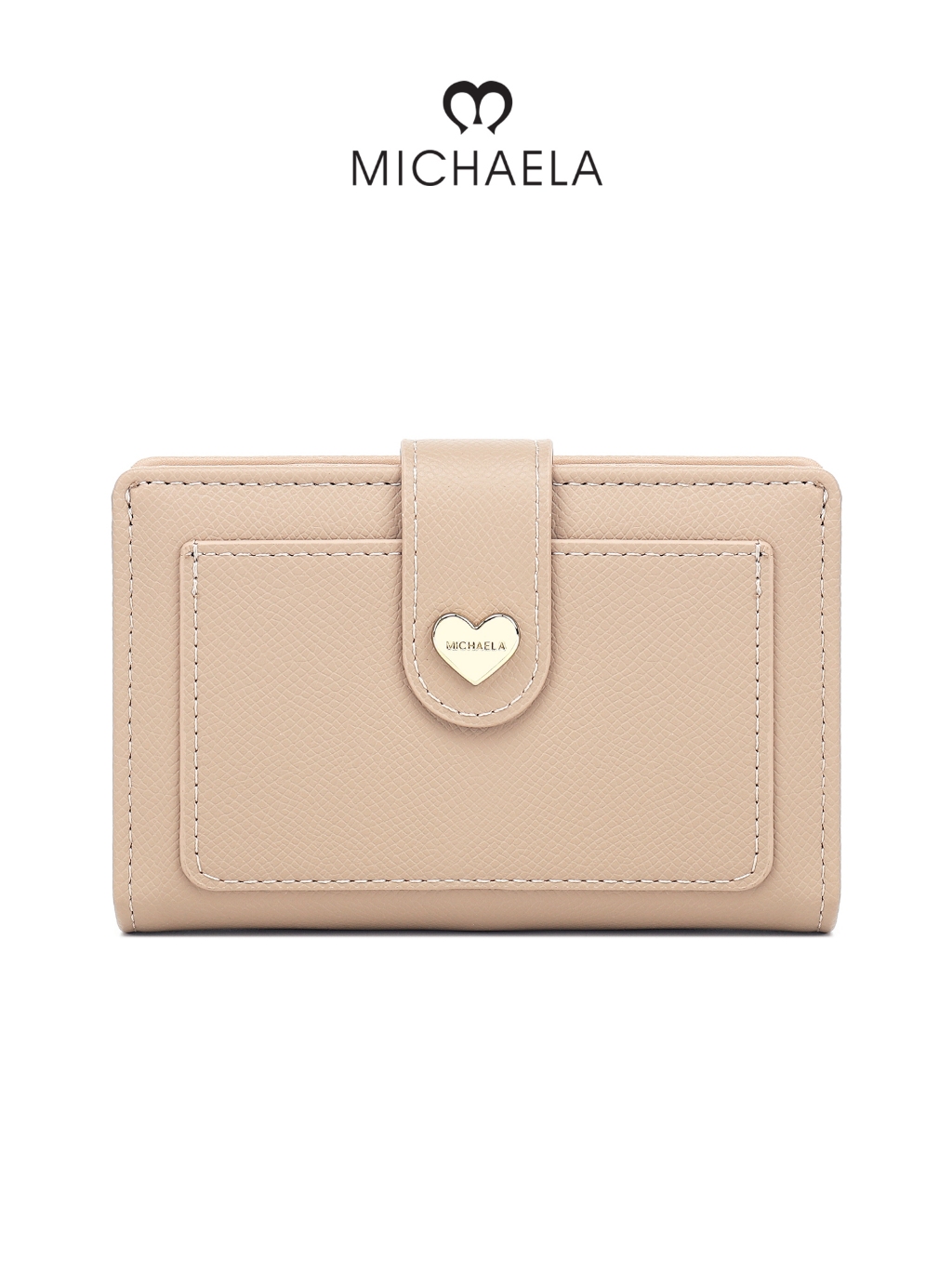 MICHAELA Spacious Short Wallet with Accordion Zip Pocket Fits 80+ Cards ...