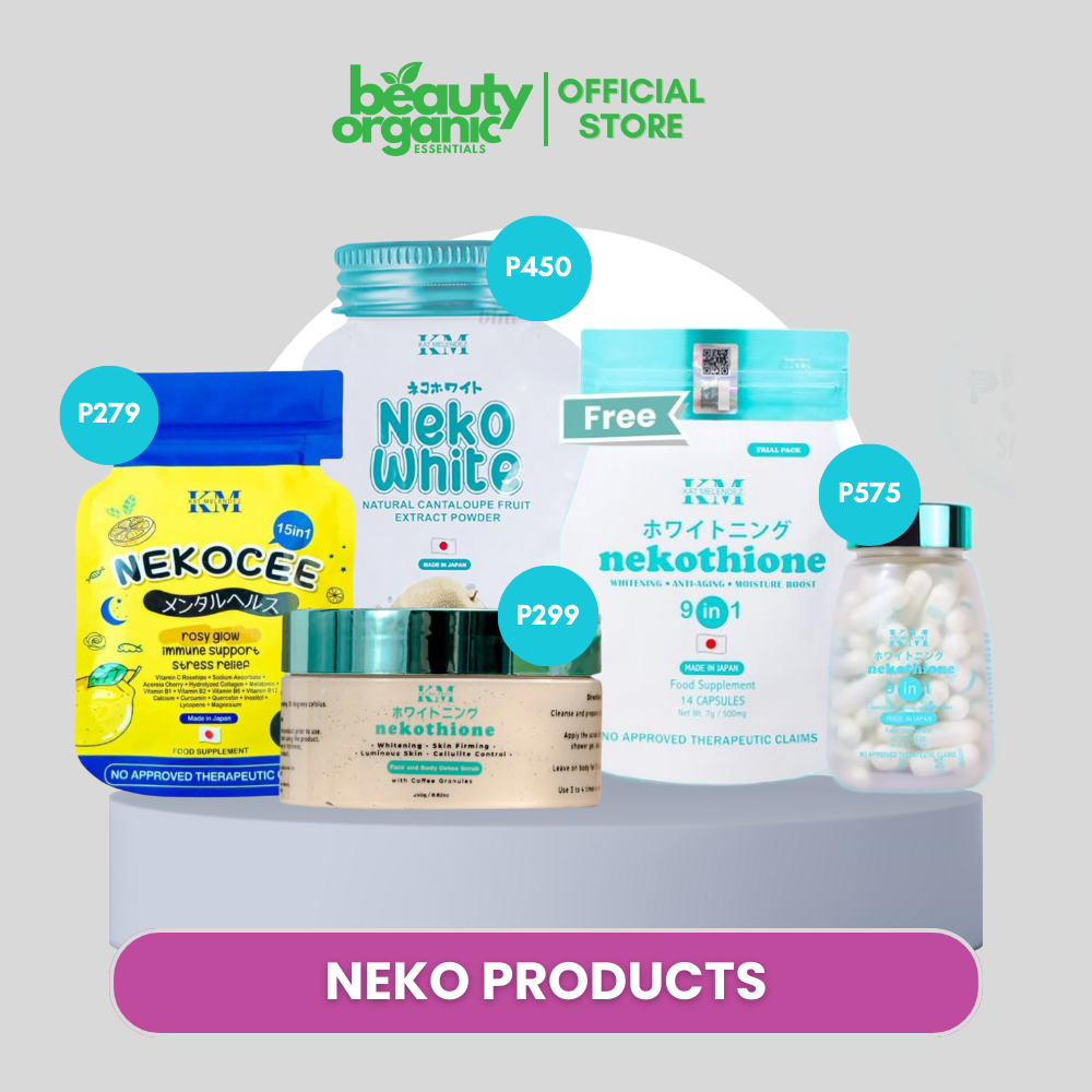 NEKO BY KAT MELENDEZ (NEKOTHIONE 9IN1, NEKOCEE, NEKO SCRUB, NEKO WHITE ...