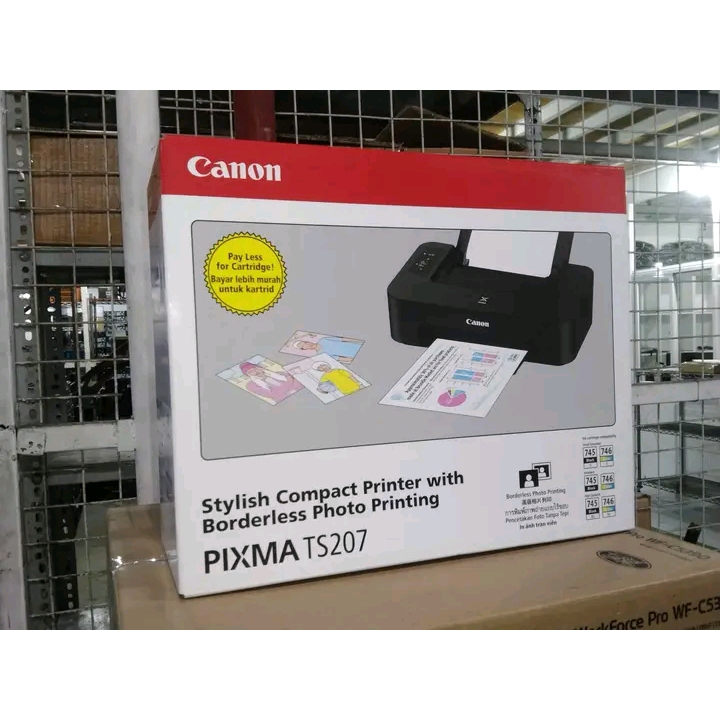 Canon PIXMA TS207 Stylish Compact Printer with Borderless Photo Printing | Shopee Philippines