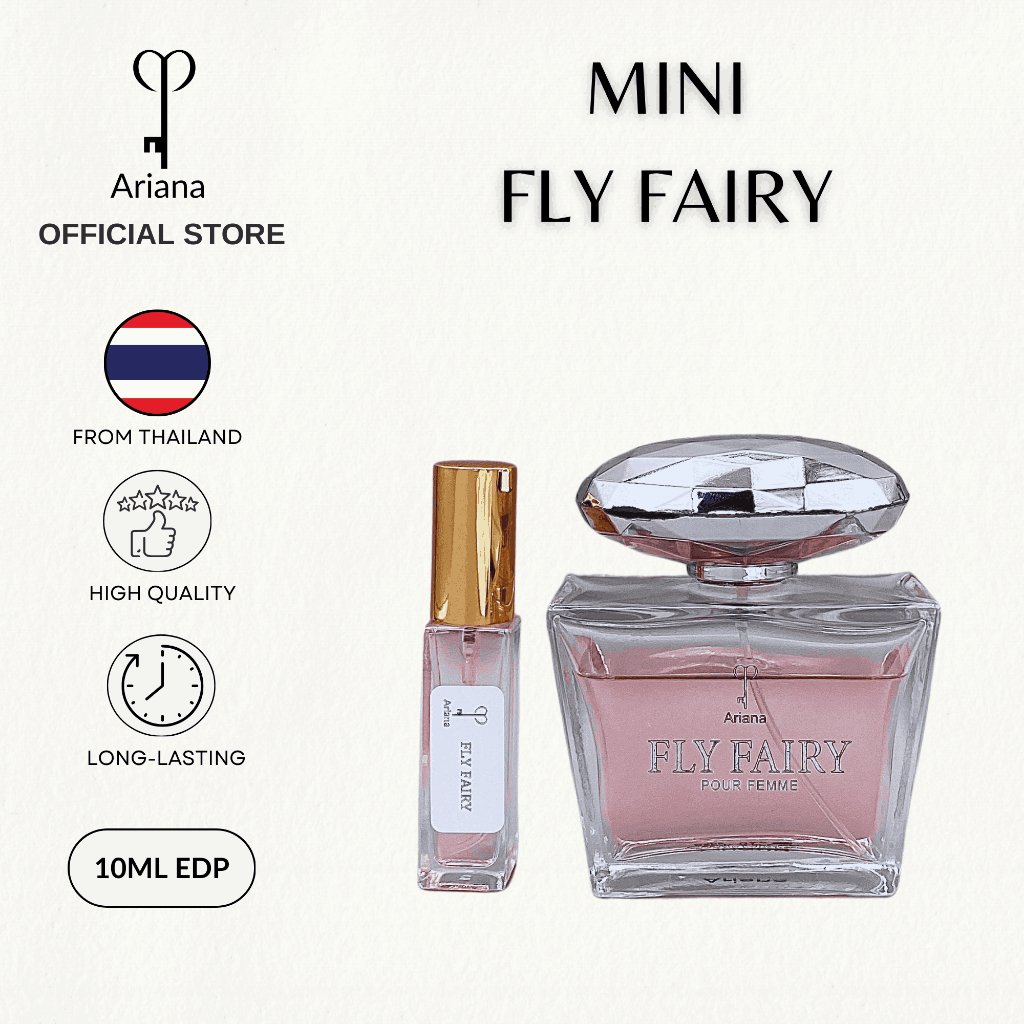 ARIANA MINI Fly Fairy 10ml For Her Long lasting Perfume EDP Fragrance | Shopee Philippines