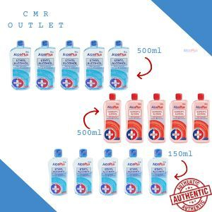 Alco Plus 70% Solution Ethyl Alcohol 500ml & 150ml | Shopee Philippines