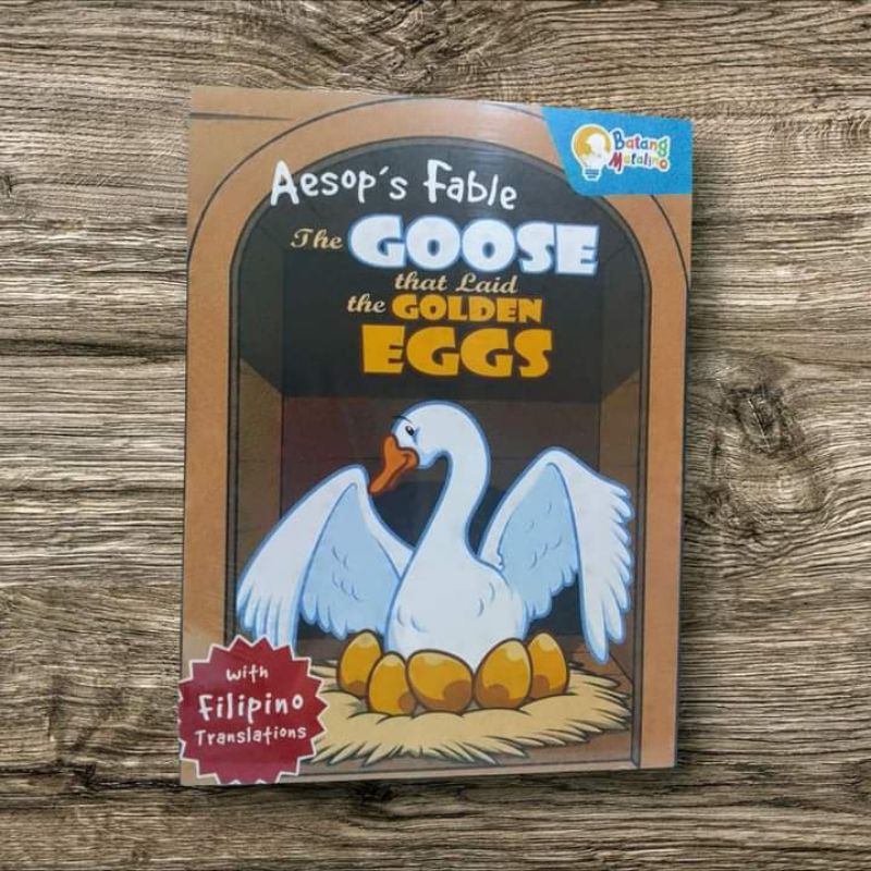 Aesop's Fables - The GOOSE that laid the GOLDEN EGGS | Shopee Philippines