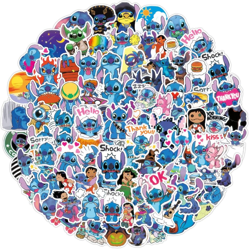 50pcs Lilo and Stitch Sticker Pack | Shopee Philippines