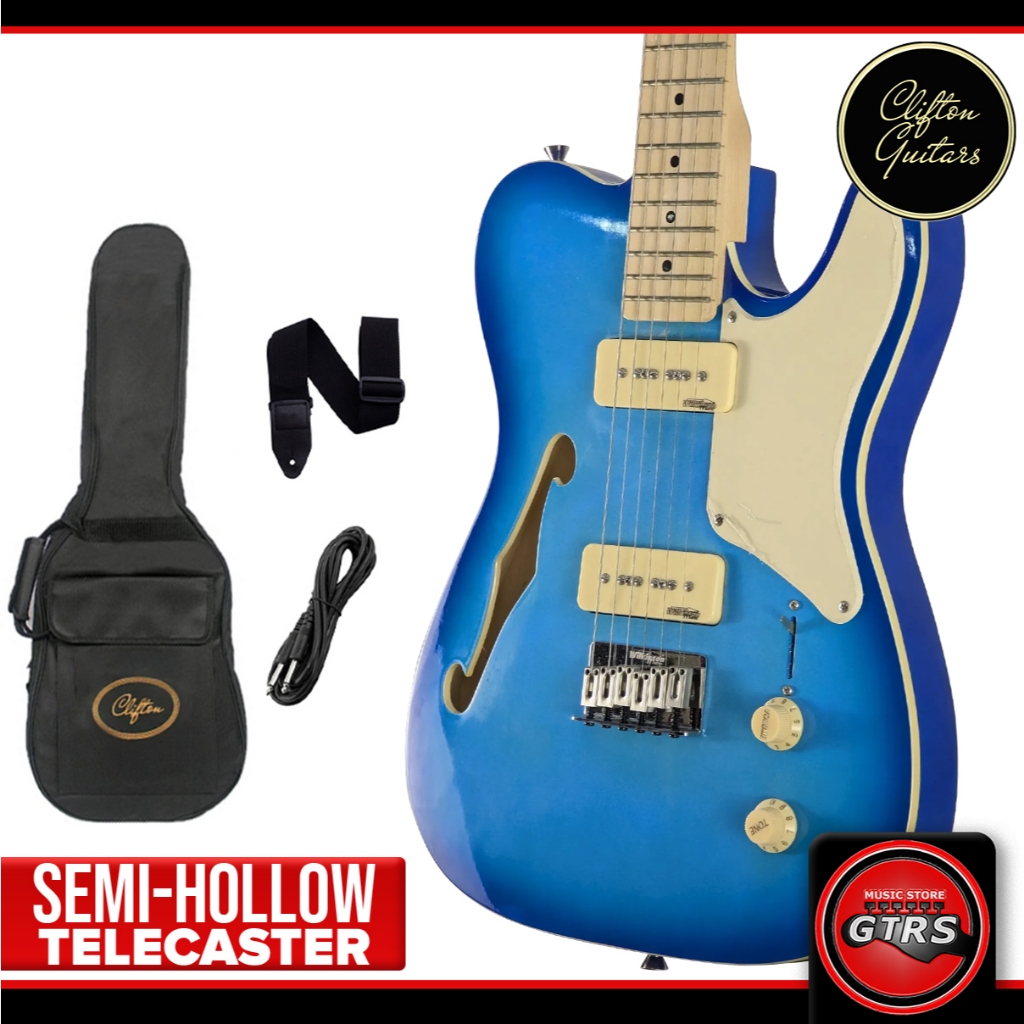 Clifton Speciale Semi-hollow Telecaster Electric Guitar | Shopee ...