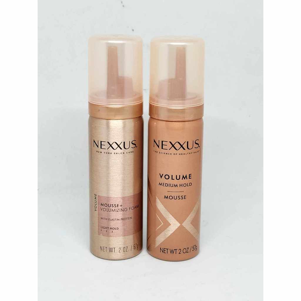 Hair Mousse Nexxus Volumizing Foam Light Hold & Medium Hold 57grams ...