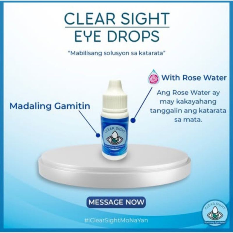 AUTHENTIC CLEAR SIGHT HEALING DROPS 15 ML | Shopee Philippines