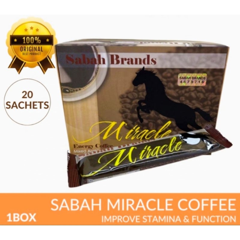 SABAH MIRACLE COFFE, ( 1 BOX ) 100% Original | Shopee Philippines