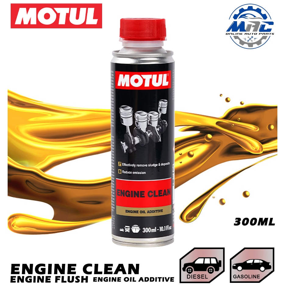 MOTUL ENGINE CLEAN Engine Flush 300ml | Shopee Philippines