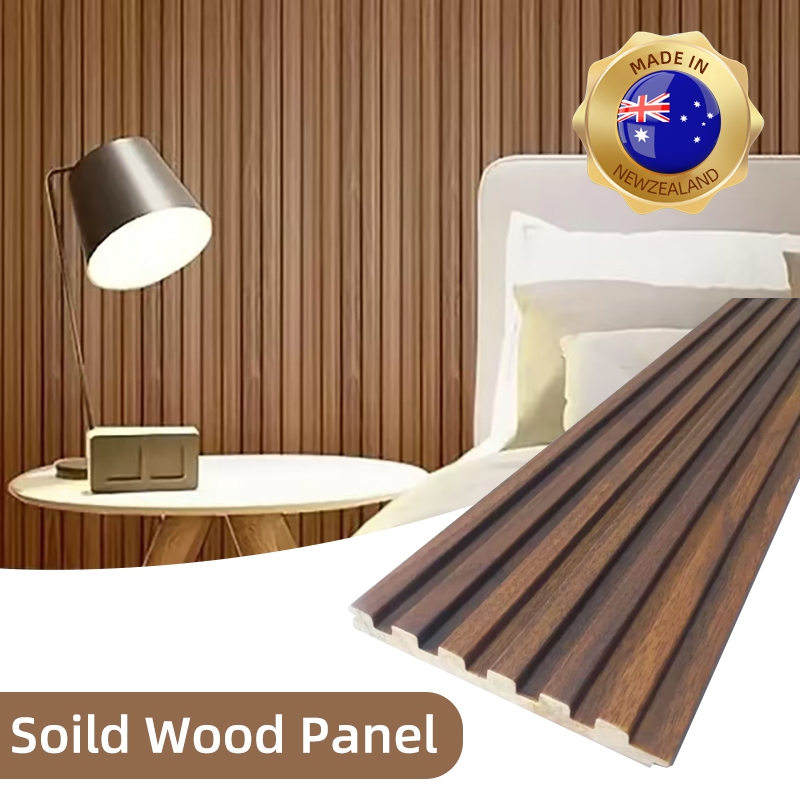 Solid Wood Wallpaper Sticker Waterproof Grille Design Ecological Board ...