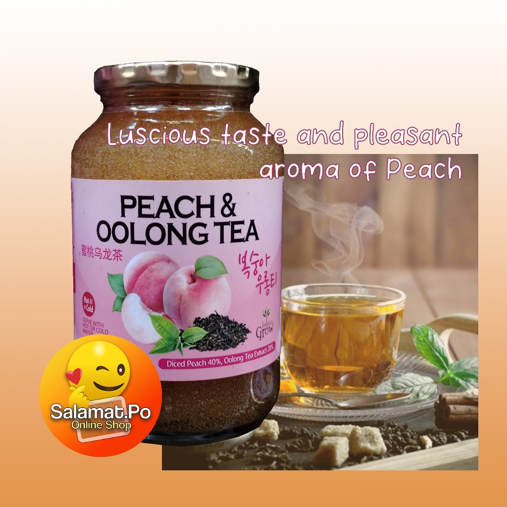 Balance Grow Peach & Oolong Tea 1kg | Shopee Philippines