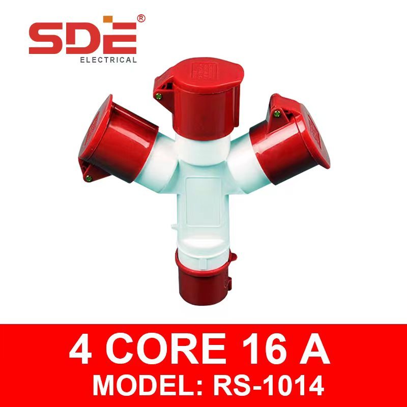 Industrial Plug Socket IP44 Waterproof Multifunctional Connector 16A ...