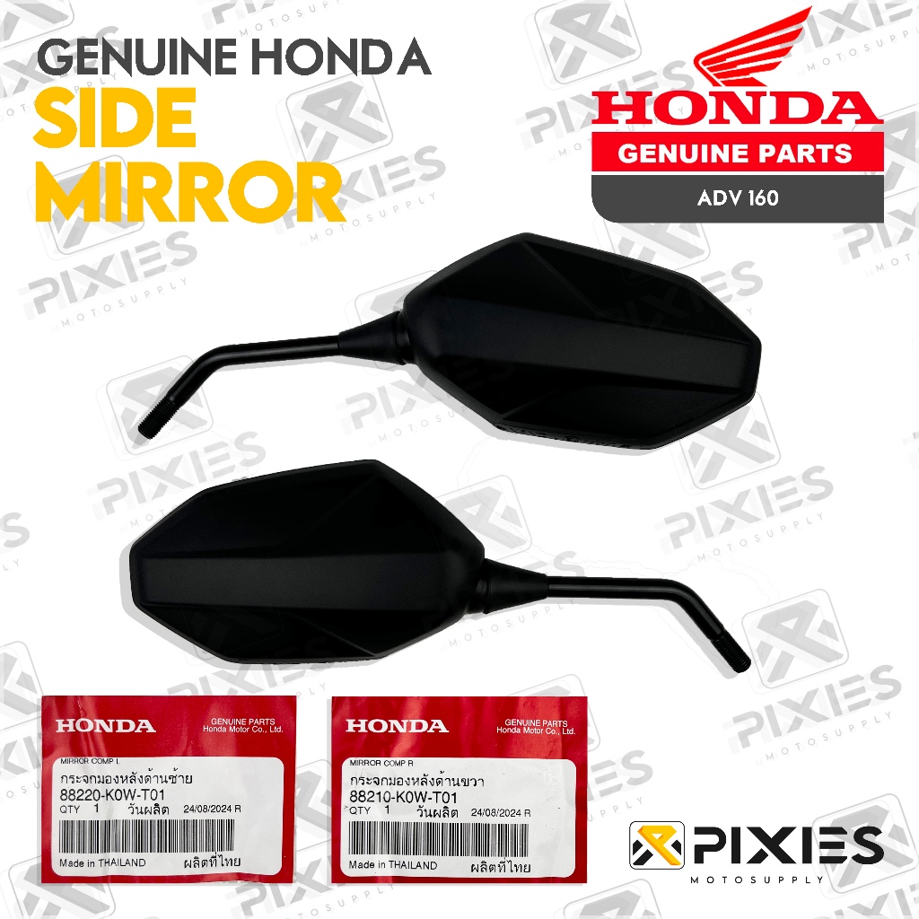 HONDA GENUINE STOCK SIDE MIRROR FOR ADV 150 / ADV 160 | Shopee Philippines