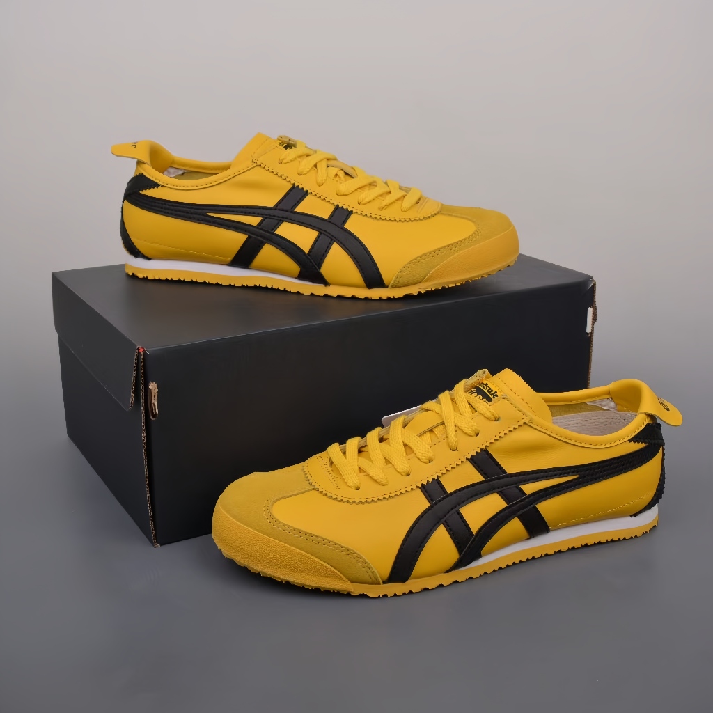 Tiger Mexico 66 yellow for men women tokuten Low Cut low top Sneakers ...