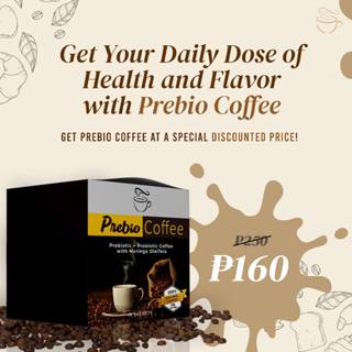 Prebio Coffee with Probiotics+Prebiotics | Shopee Philippines