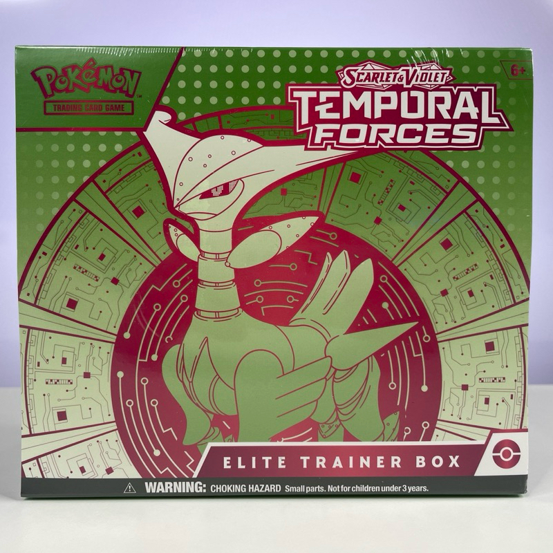 Pokemon Temporal Forces (Iron Leaves) Elite Trainer Box (ETB) TCG ...