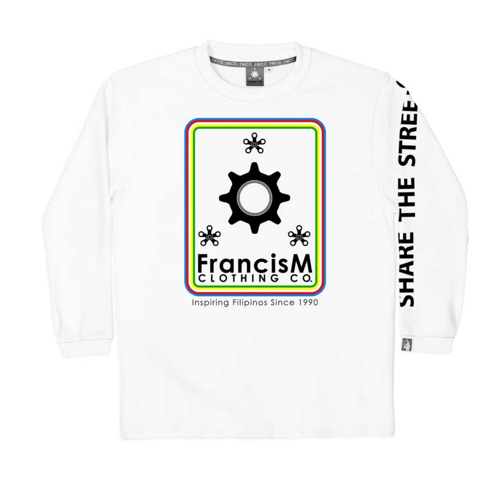 FrancisM Mens Share The Street LS White | Shopee Philippines