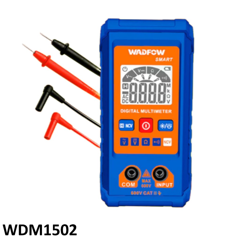 WADFOW Digital Multimeter CAT II 600V 2000C/4000C Digital Voltage ...
