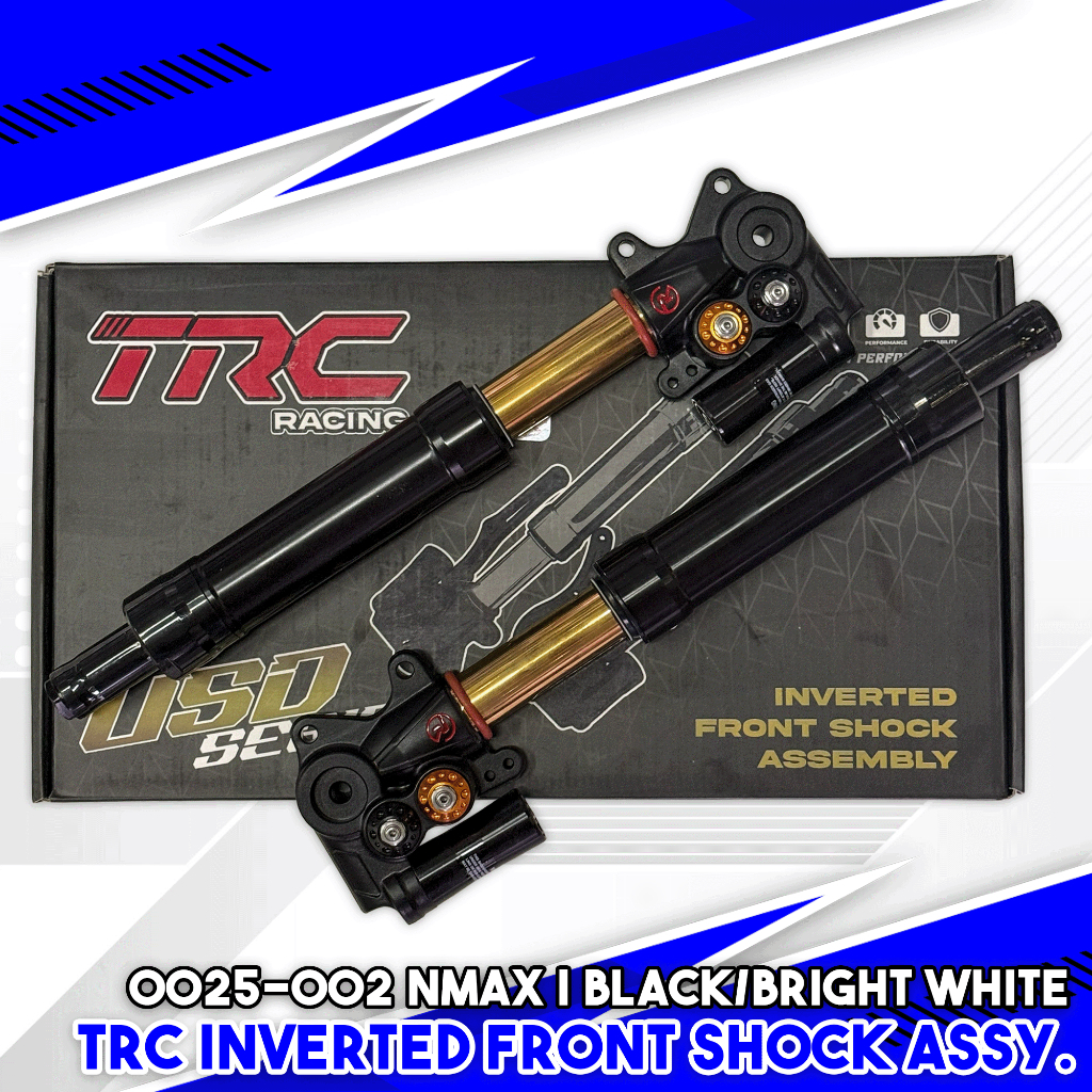 TRC INVERTED FRONT SHOCK ASSY 0025-002 NMAX BLACK | Shopee Philippines