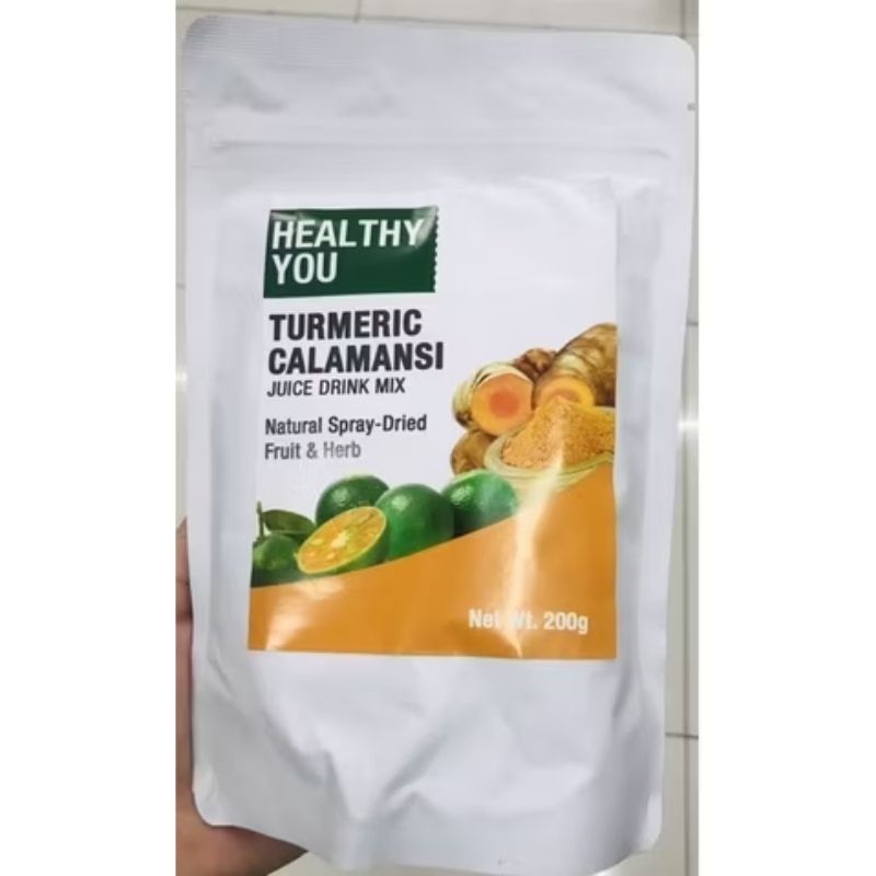Healthy You Turmeric Calamansi Juice Drink Mix 200g | Shopee Philippines