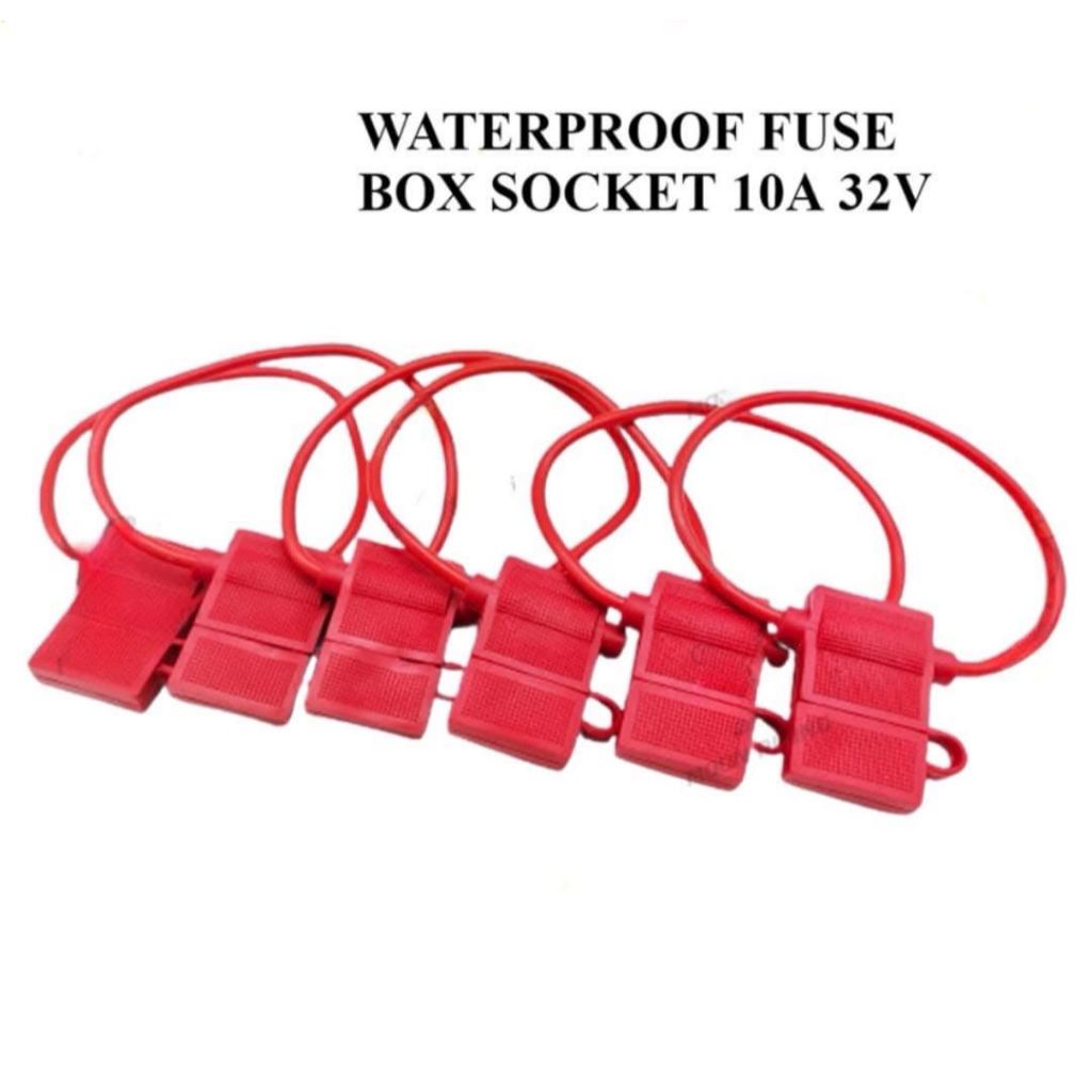 DAVID MOTORCYCLE WATERPROOF FUSE BOX SOCKET(UNIVERSAL) | Shopee Philippines
