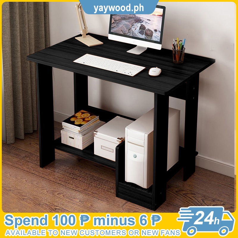 Multi Layer Office Table Multifunction Computer Table Wooden Study Desk ...