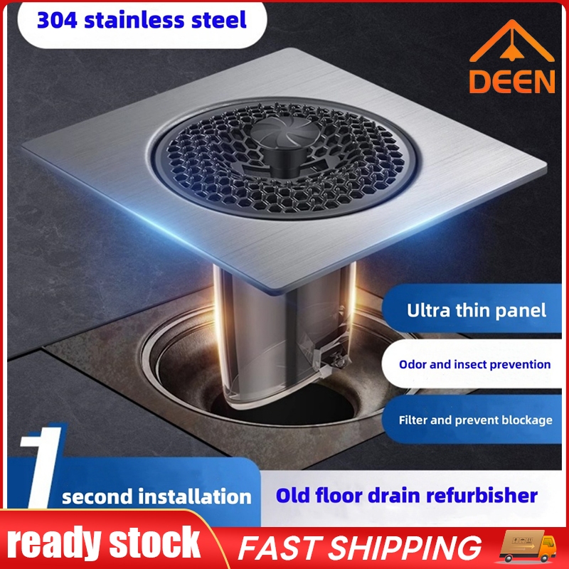Universal toilet floor drain retreader Deodorizer Bathroom sewer ...