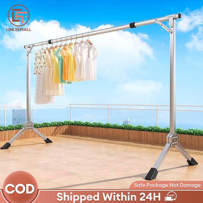 Sampayan Stainless Clothes Rack Drying Rack Foldable Sampayan Indoor ...