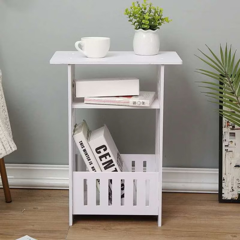 Easy to assemble small table mini side table for bedroom & living room ...