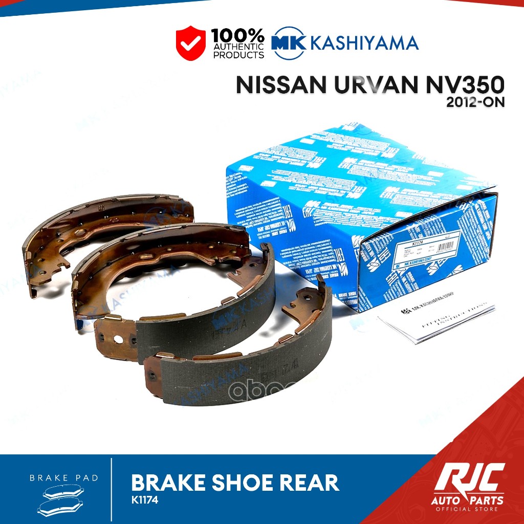 MK BRAKE SHOE NISSAN URVAN NV350 2012-ON K1174 1set | Shopee Philippines