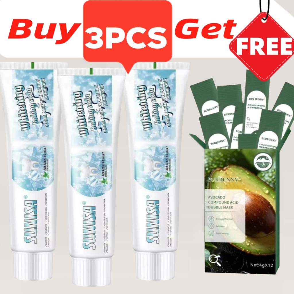 2be toothpaste whitening teeth whitening toothpaste with baking soda ...