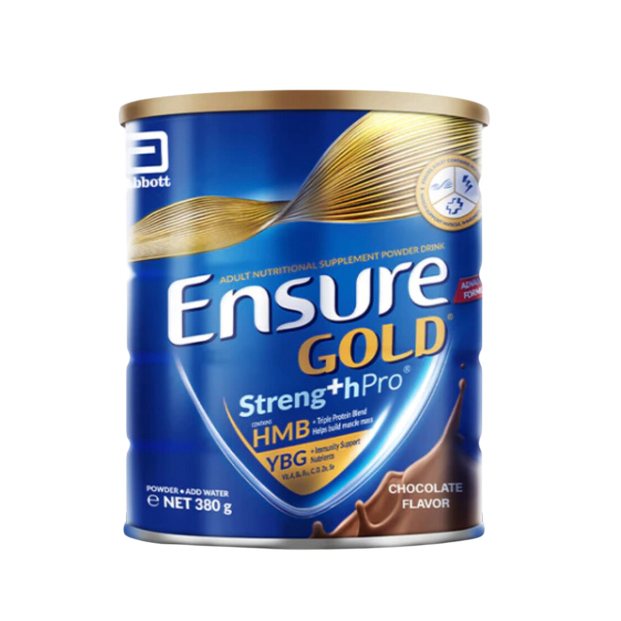 Ensure Gold HMB Choco 380G (StrengthPRO) - NEW- EXP: MAR 2026 - ENSURE ...