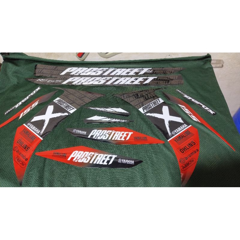 Aerox 155 v2 Prostreet Sticker Decals | Shopee Philippines