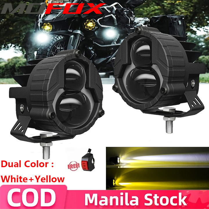 MOFOX N2 Laser Gun 60W White&Yellow Mini Driving Light Waterproof For ...