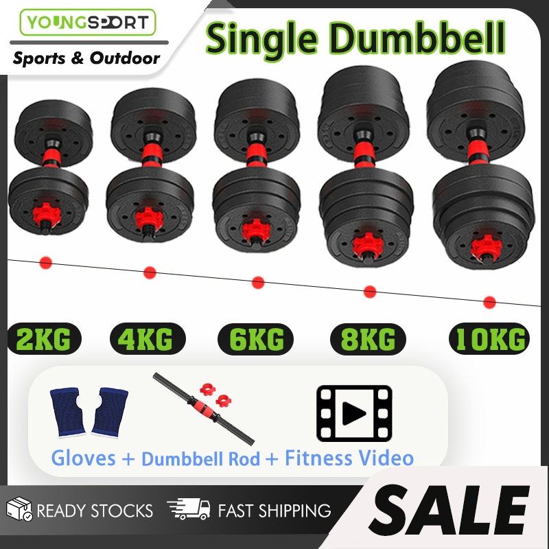 Dumbell Set Dumbbell Single Detachable 2/2.5/3/4/5/6/7/8/9/10 Weights ...
