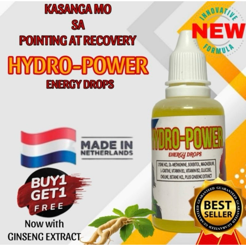 HYDRO-POWER (ENERGY DROPS) | Shopee Philippines