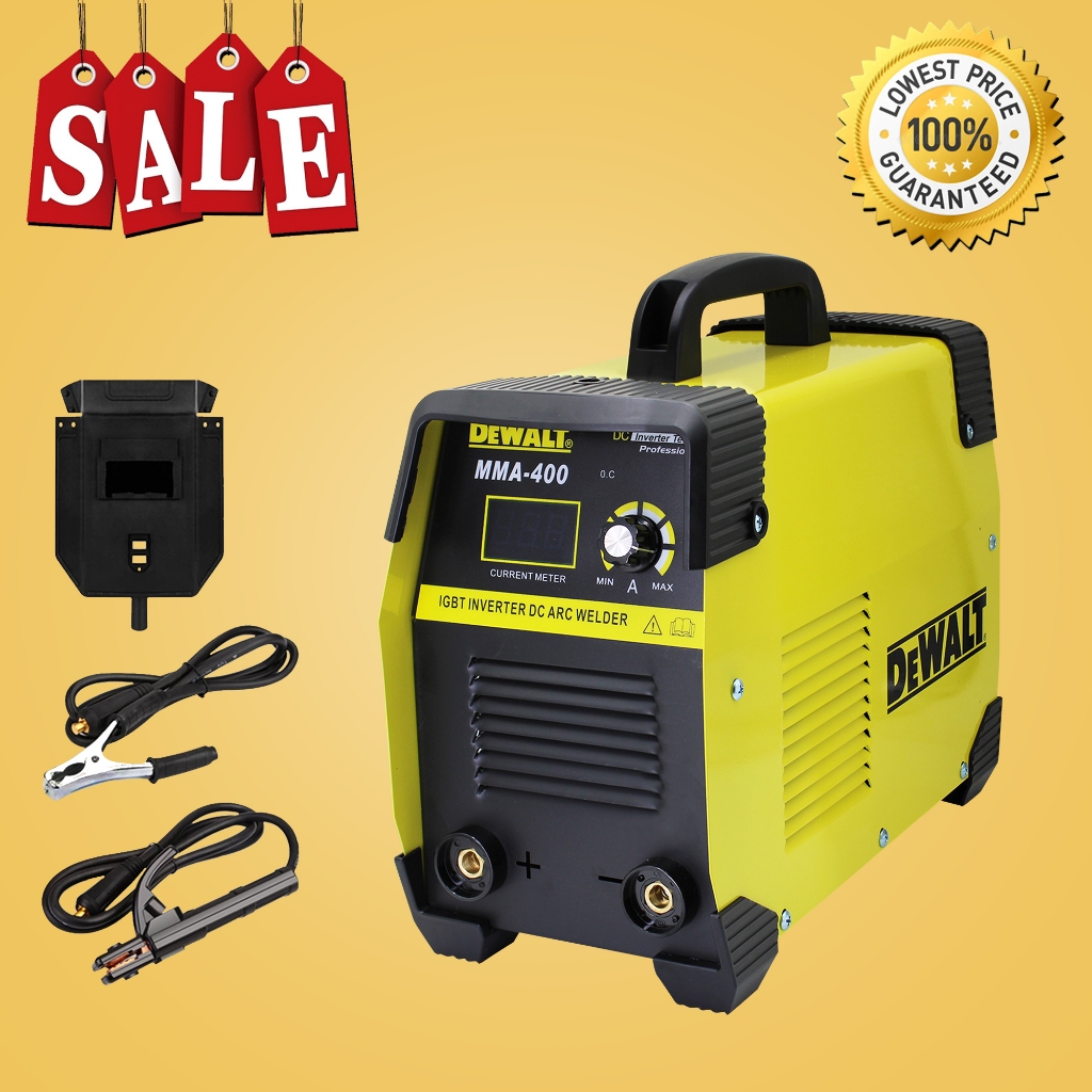 DeWALT MMA-400 Inverter ARC Welding Machine | Shopee Philippines
