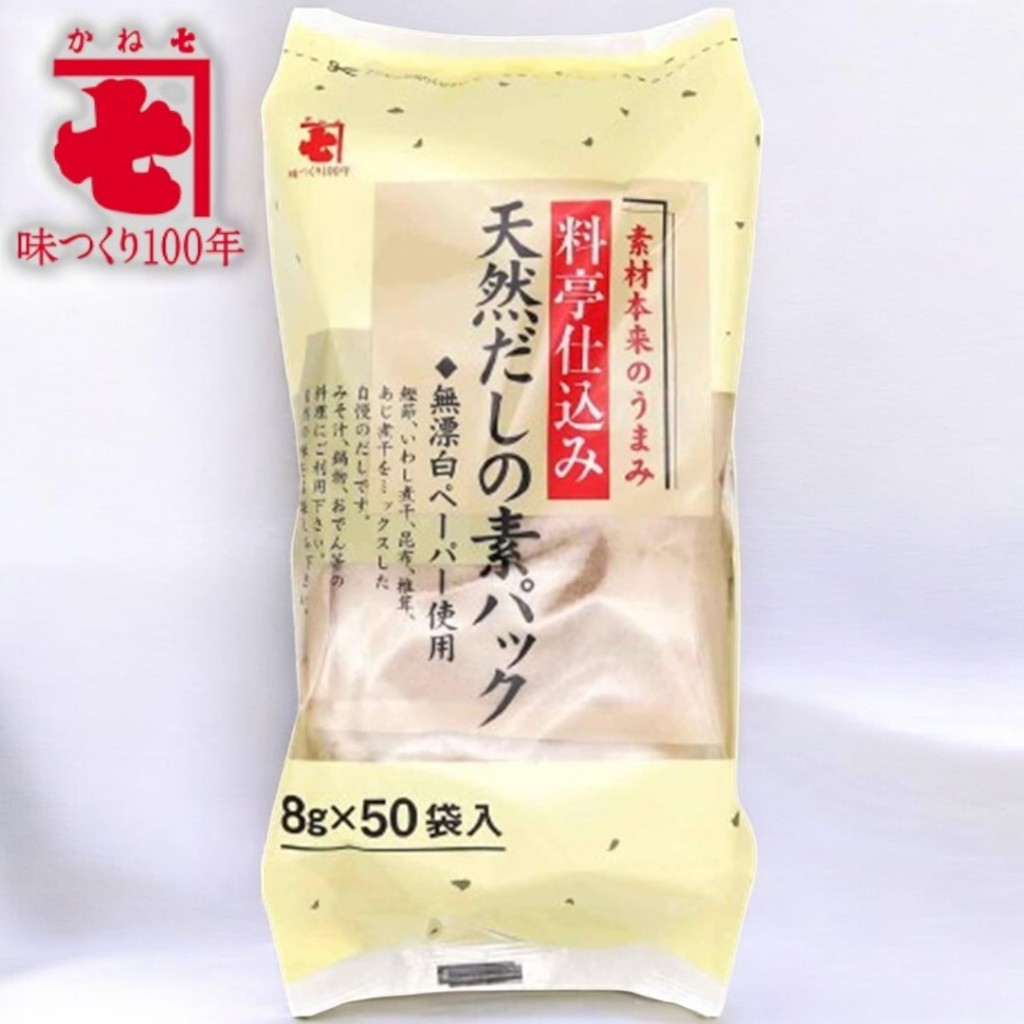 【Direct from Japan】Kane-shichi Natural Dashi stock packet 400g( 8g x ...