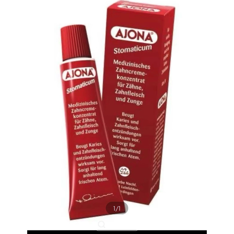 Ajona stomaticum toothpaste 25ml | Shopee Philippines