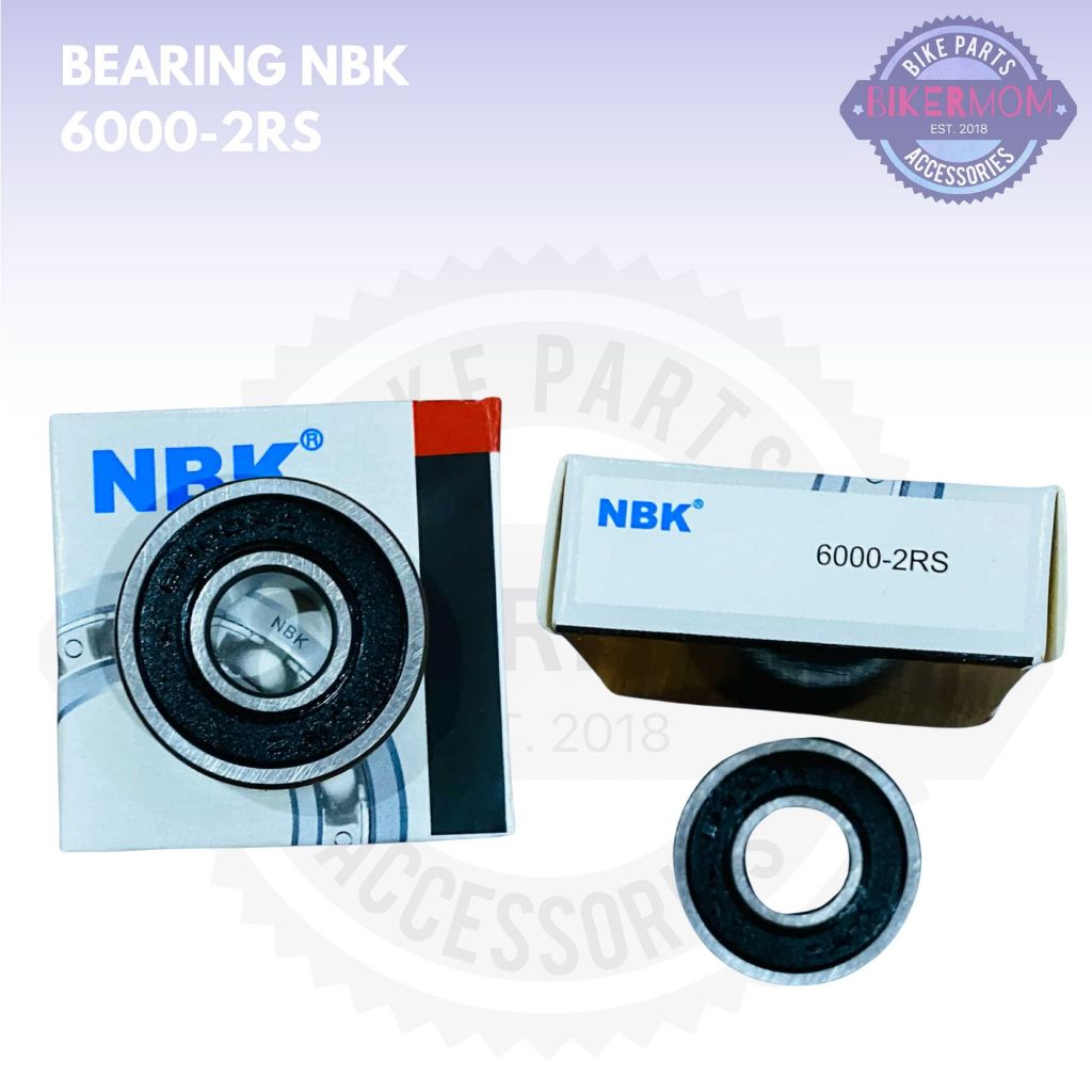 NBK Bearing 6000-2RS | Bikermom | Shopee Philippines