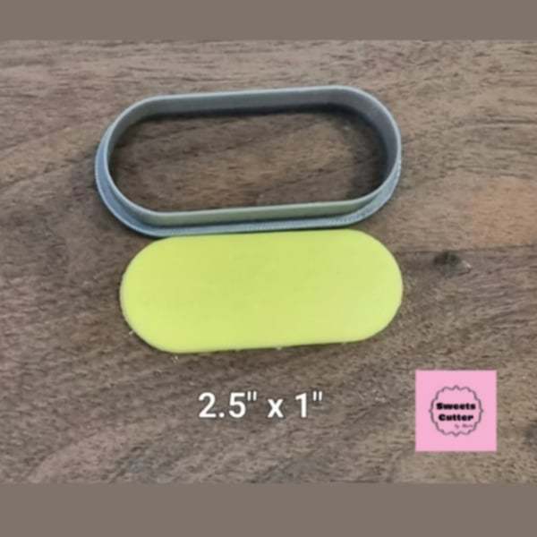 Keychain Name Plate Clay Fondant Cutter Cookie Cutter | Shopee Philippines