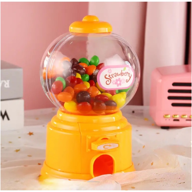 CHAINSTORE Kids Snack Container Gumball Vending Bubble Gum Candy ...