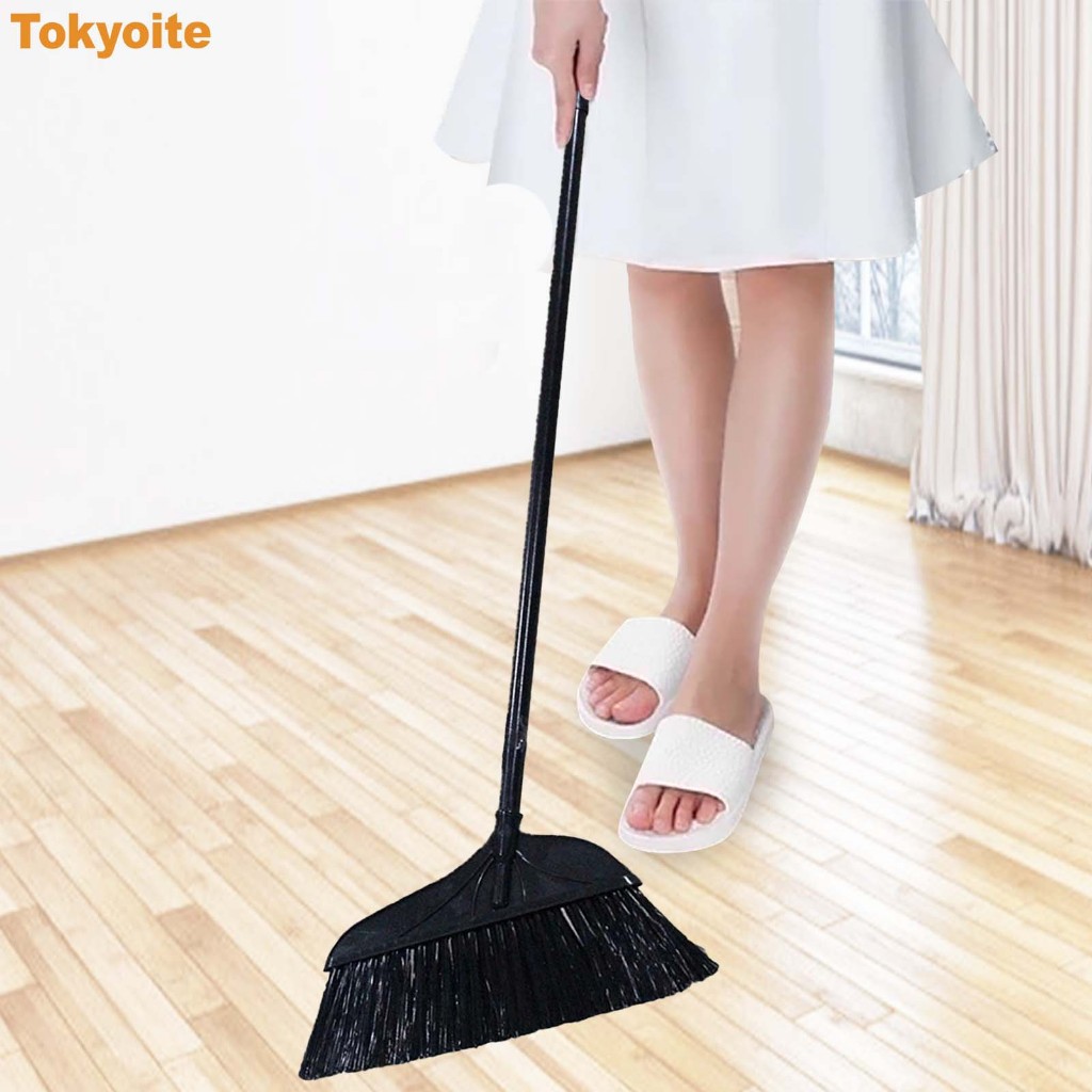 Japan Tokyoite Flexi-Sweep Duo Dual-Action Broom with Tambo Handle Home ...