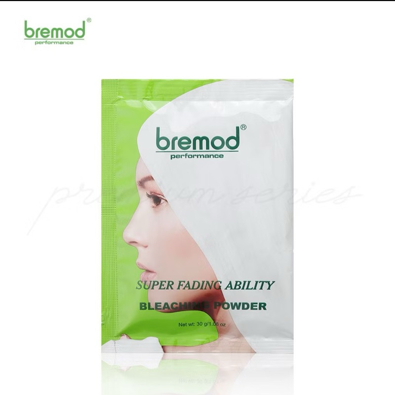 Bremod Super Fading Hair Color Bleaching Powder 30g | Shopee Philippines
