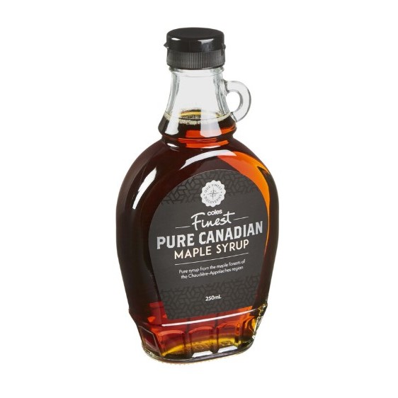 Coles Finest Pure Canadian Maple Syrup 250ml | Shopee Philippines