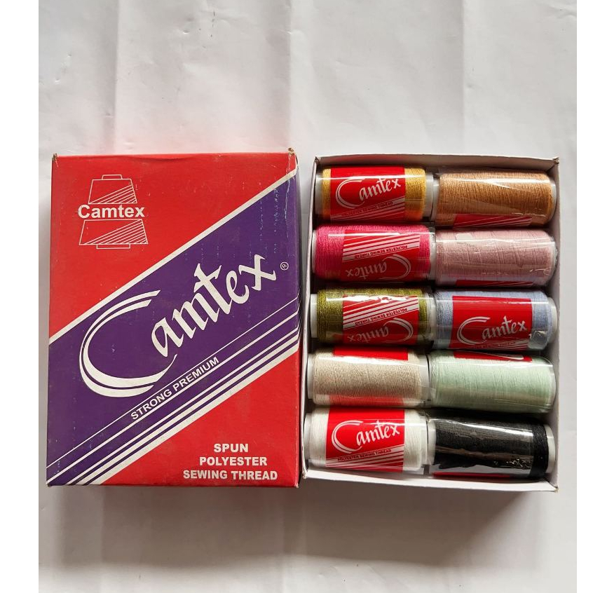 CAMTEX Sewing Thread pad Sewing Thread Box Polyester Sewing Household ...