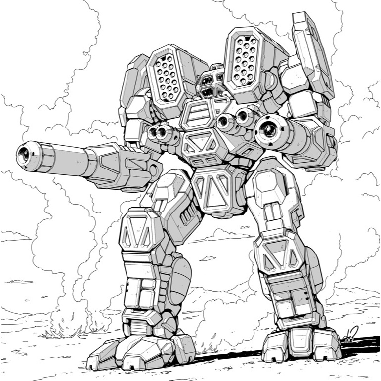 Mauler MAL-1R (Battletech Proxy) | Shopee Philippines