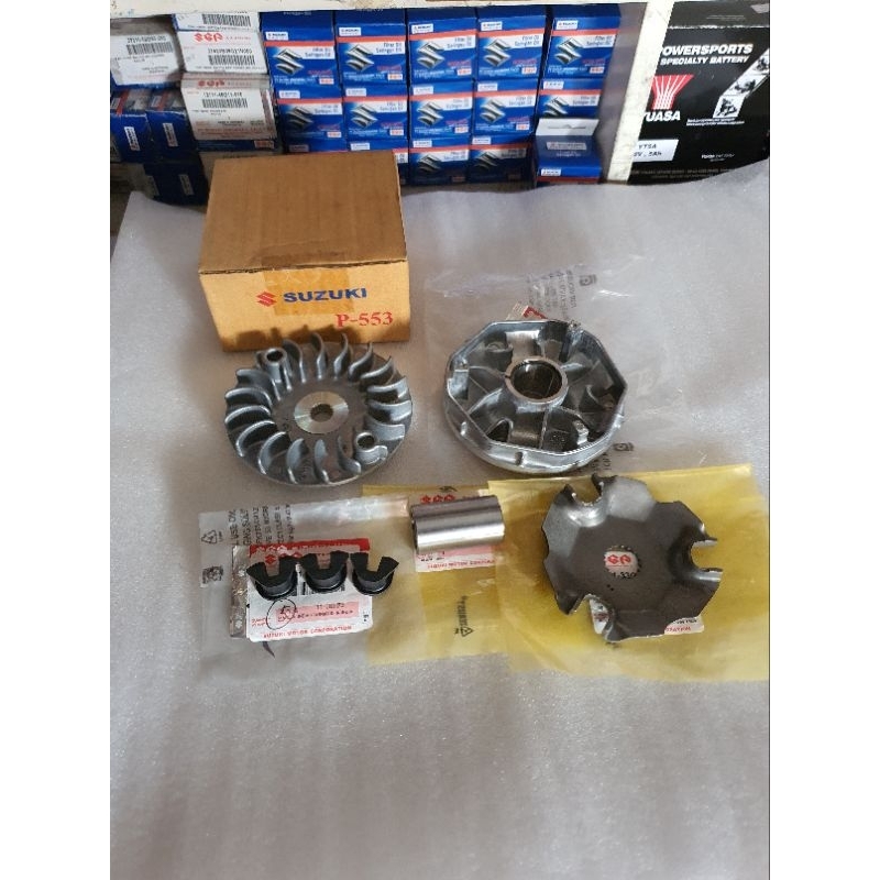 SGP PULLEY SET BURGMAN 125 STREET ONLY ORIG.STOCK SGP | Shopee Philippines