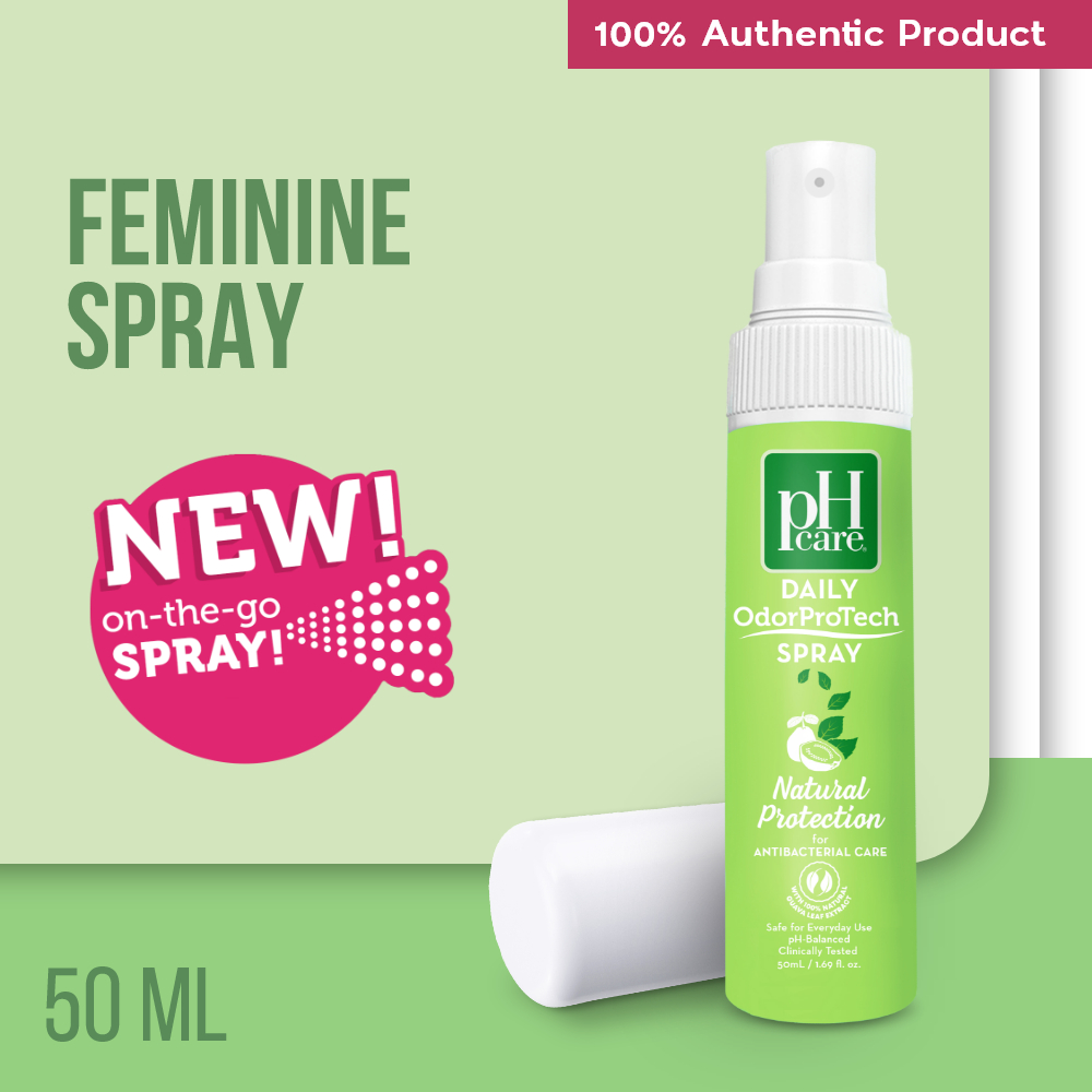NEW pH Care Daily Feminine Spray Natural Protection 50ml | Shopee ...