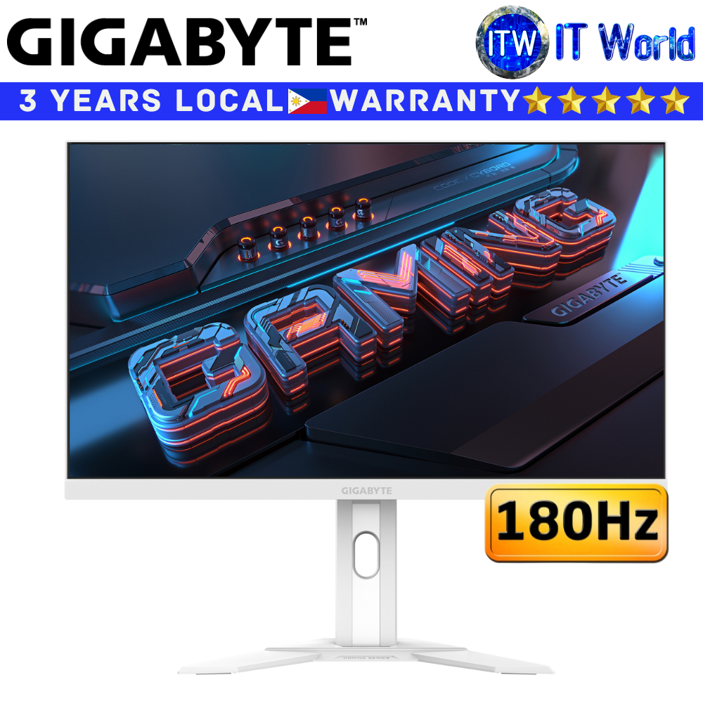Gigabyte Gaming Monitor M27QA Ice 27" 2560x1440 QHD / 180Hz / IPS / 1ms ...