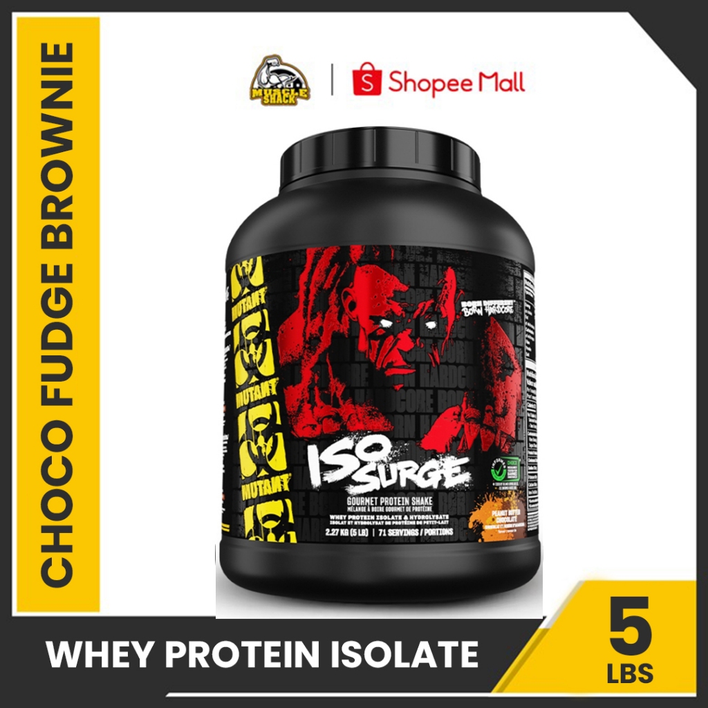 MUTANT ISO SURGE - WHEY PROTEIN ISOLATE & HYDROLYSATE - 5LBS ...